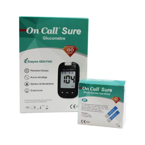 ON CALL SURE bandelettes b/50 + Appareil Gratuit - Tunisie Para