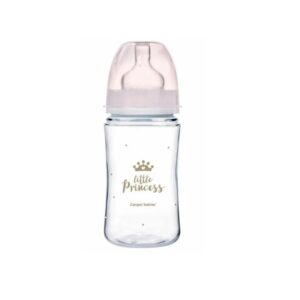 canpol babies biberon anti colique col large rose royal baby 120ml ...