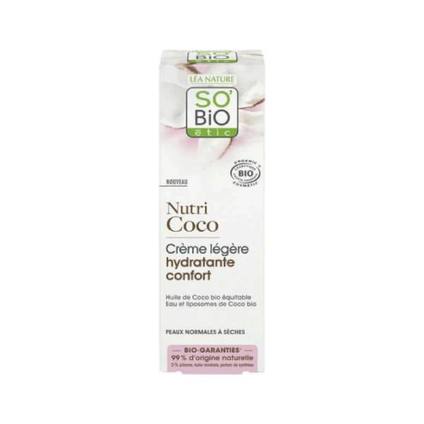 so bio creme legere hydra confort peaux normales a seches 50ml ...
