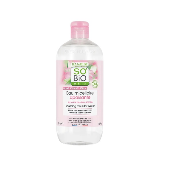 so bio eau micellaire apaisant 500ml - Tunisie Para