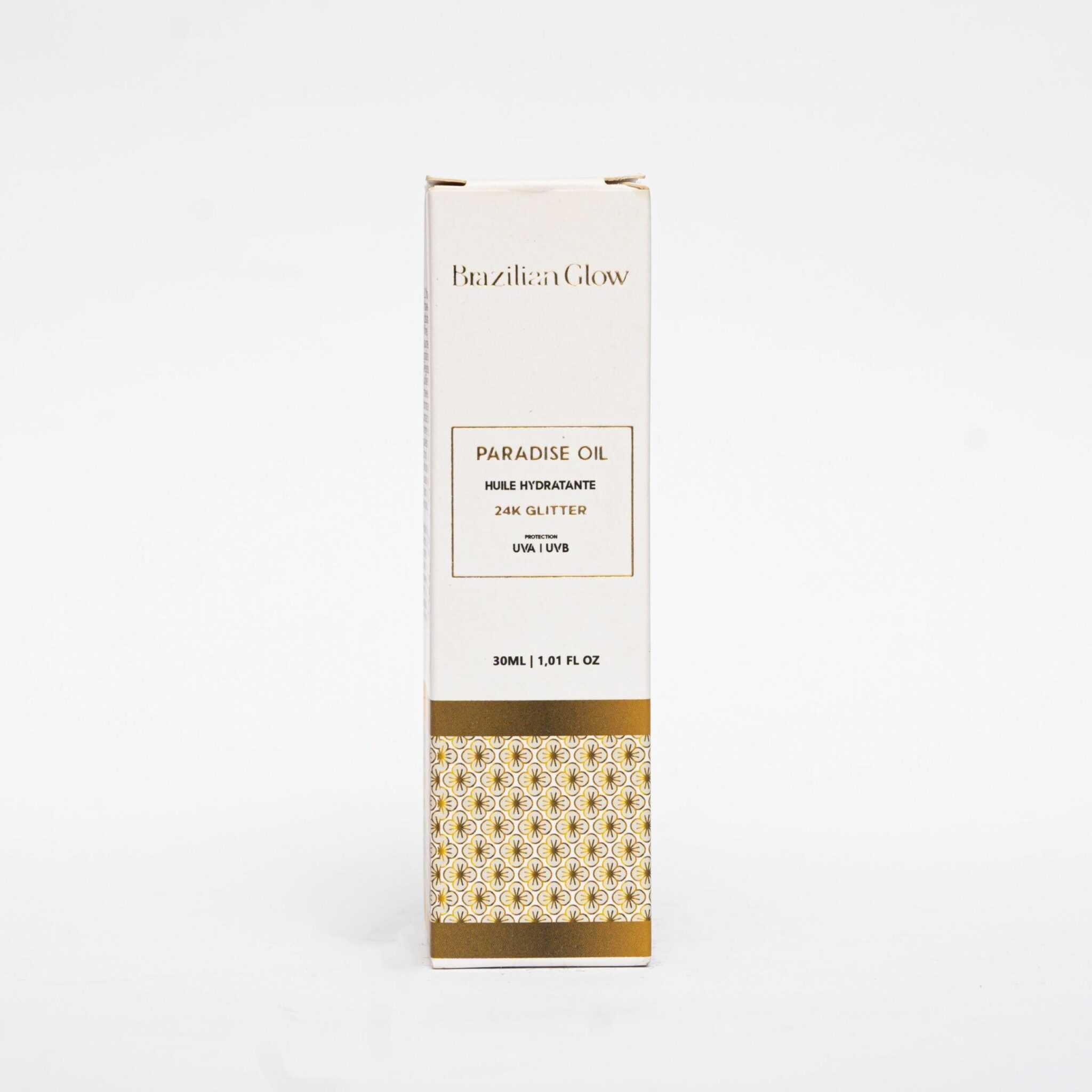 Brazilian Glow Paradise Oil huile hydratante peau/cheveux 30ml ...
