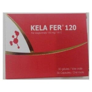 kela fer 120 mg 30 capsules - Tunisiepara