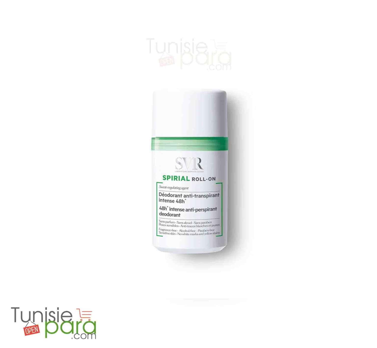 SVR SPIRIAL roll-on anti-transpirants 50 ml - Tunisiepara